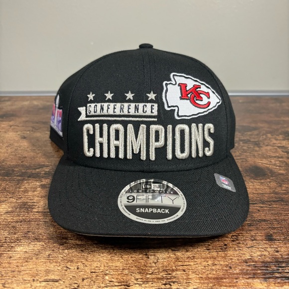 New Era | Accessories | Chiefs New Era 223 Afc Champions Locker Room Lp ...